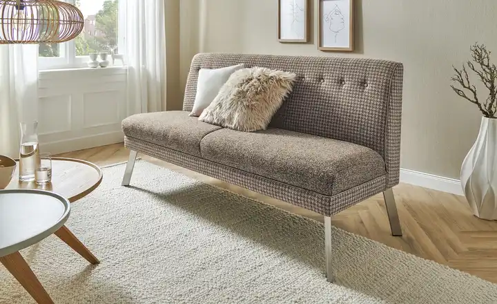 Barnickel Küchensofa Tabea | Hellbraun, 201 cm