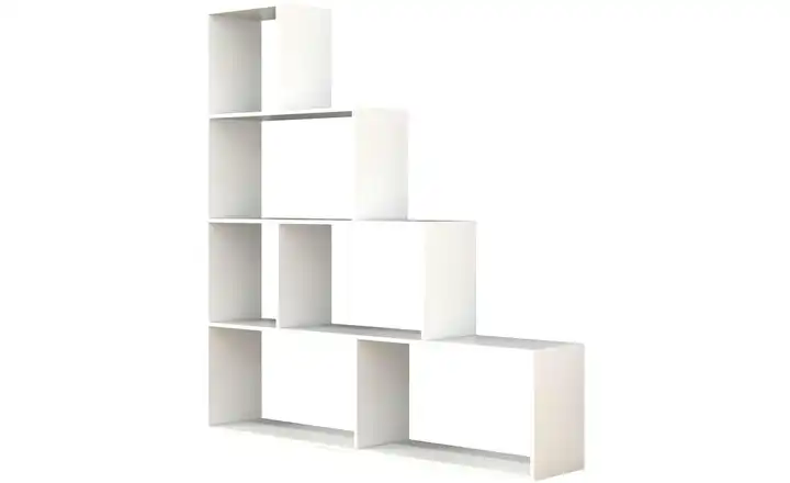 Treppenregal | Weiß - Bei Möbel Kraft online kaufen