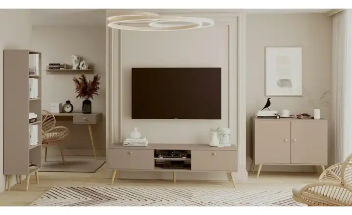Lowboard | Beige - Bei Möbel Kraft online kaufen