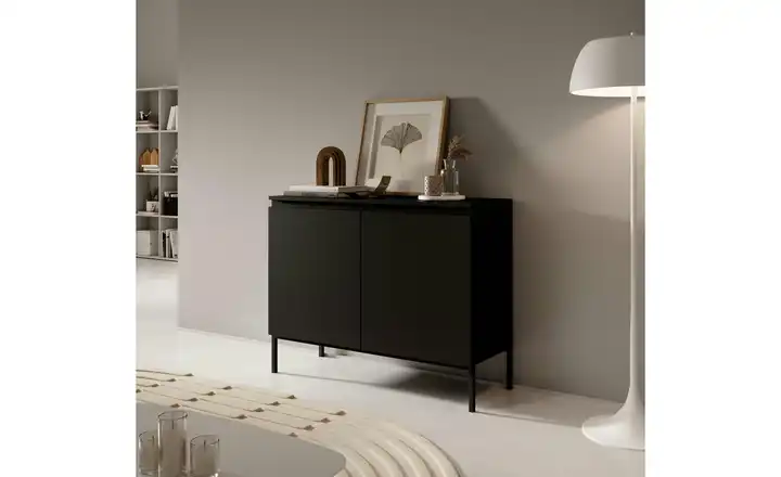 Selsey Sideboard | 100 cm, Schwarz - Bei Möbel Kraft online kaufen