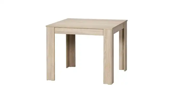 by Living Esstisch | Eiche Sonoma (Nachbildung), 90x90