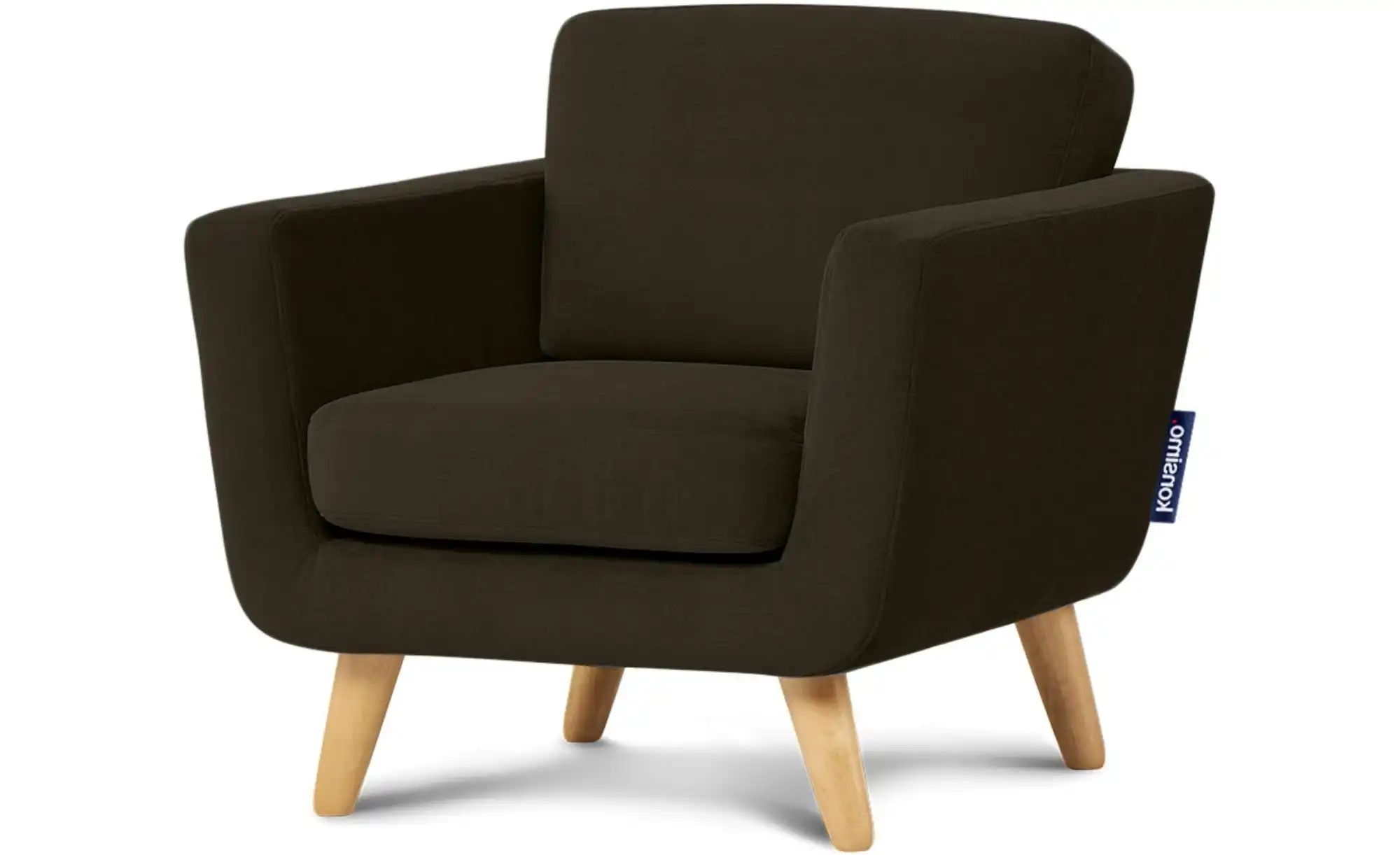 Preisvergleich für KONSIMO Sessel Tagio ¦ braun ¦ Maße (cm): B: 86 H: 80 Polstermöbel > Sessel ...